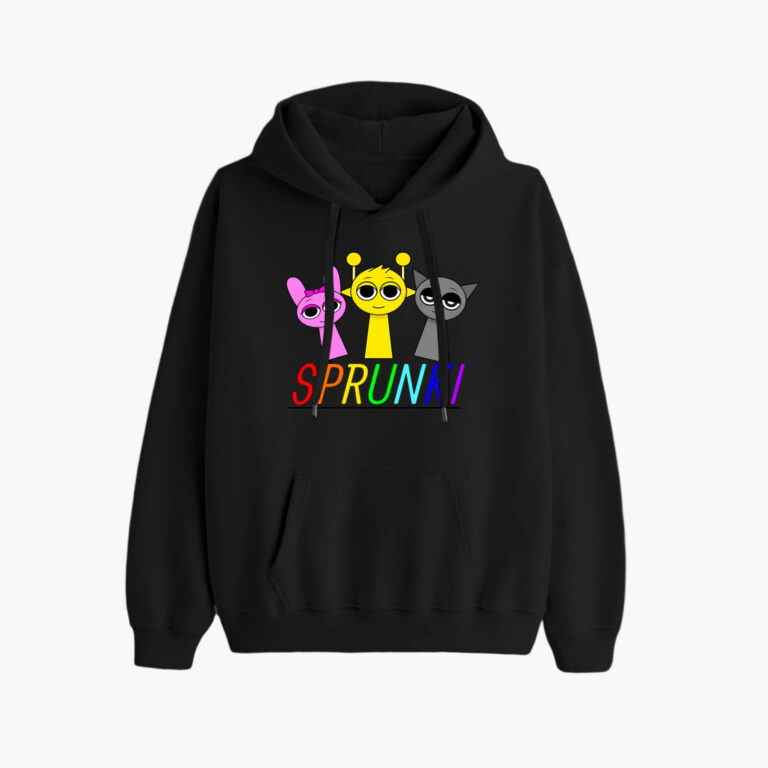 Sprunki Hoodie - Logo Design | Sprunki Plush
