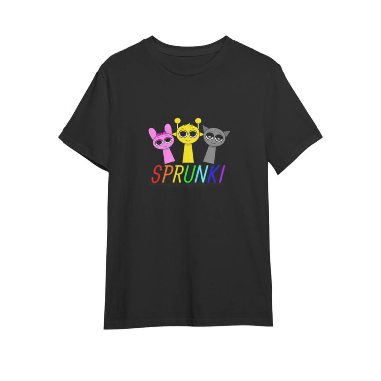 Sprunki T Shirt - Logo Design | Sprunki Plush