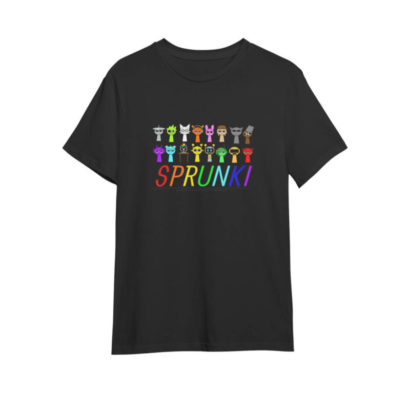 Sprunki T Shirt - Party Design | Sprunki Plush