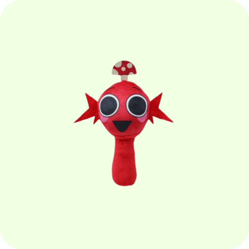 Red Mushroom Sprunki Plush | Sprunki Plush
