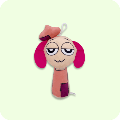 Pink Bread Dog Sprunki Plush | Sprunki Plush